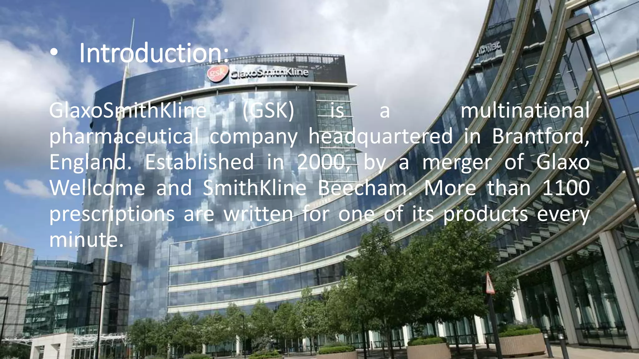 Glaxo Smith Kline (gsk) company in Pakistan | PPT | Free Download