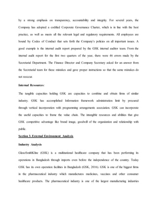 Gsk all-parts-compiled | DOCX | Pharmaceutical Industry | Industries