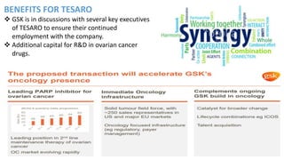 Gsk tesaro | PPTX