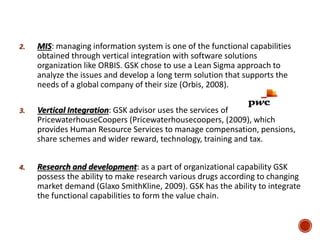 Case Study Analysis on GlaxoSmithkline | PPTX
