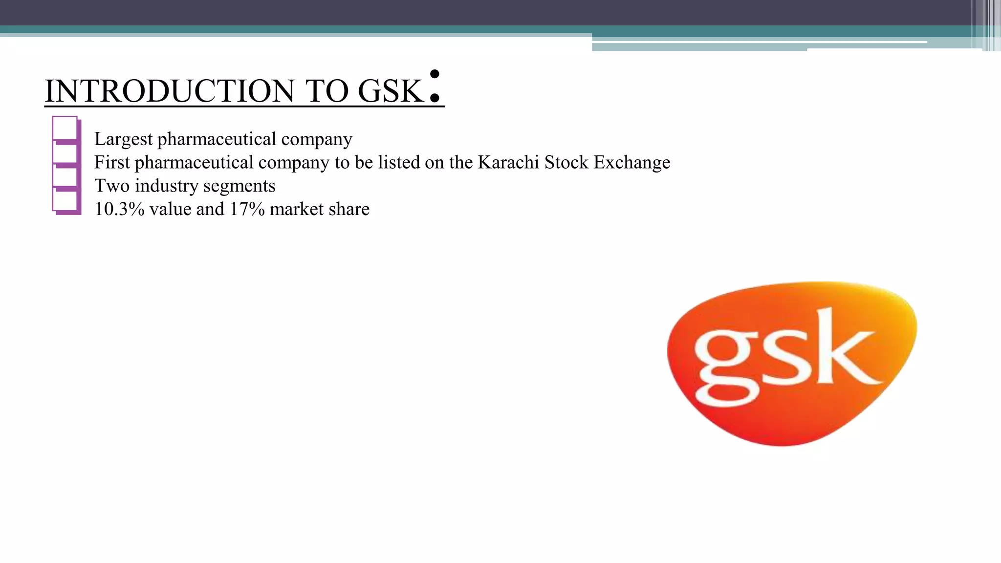 Gsk financial report ppt | PPTX