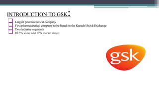 Gsk financial report ppt | PPTX