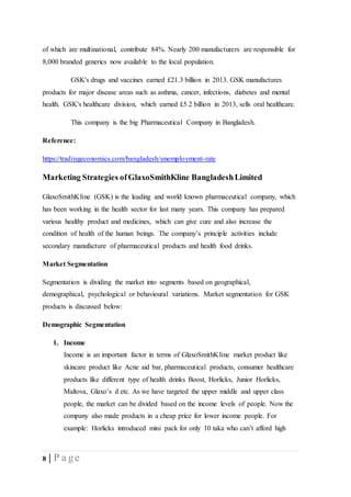Assignment report on GSK Southeast University | PDF