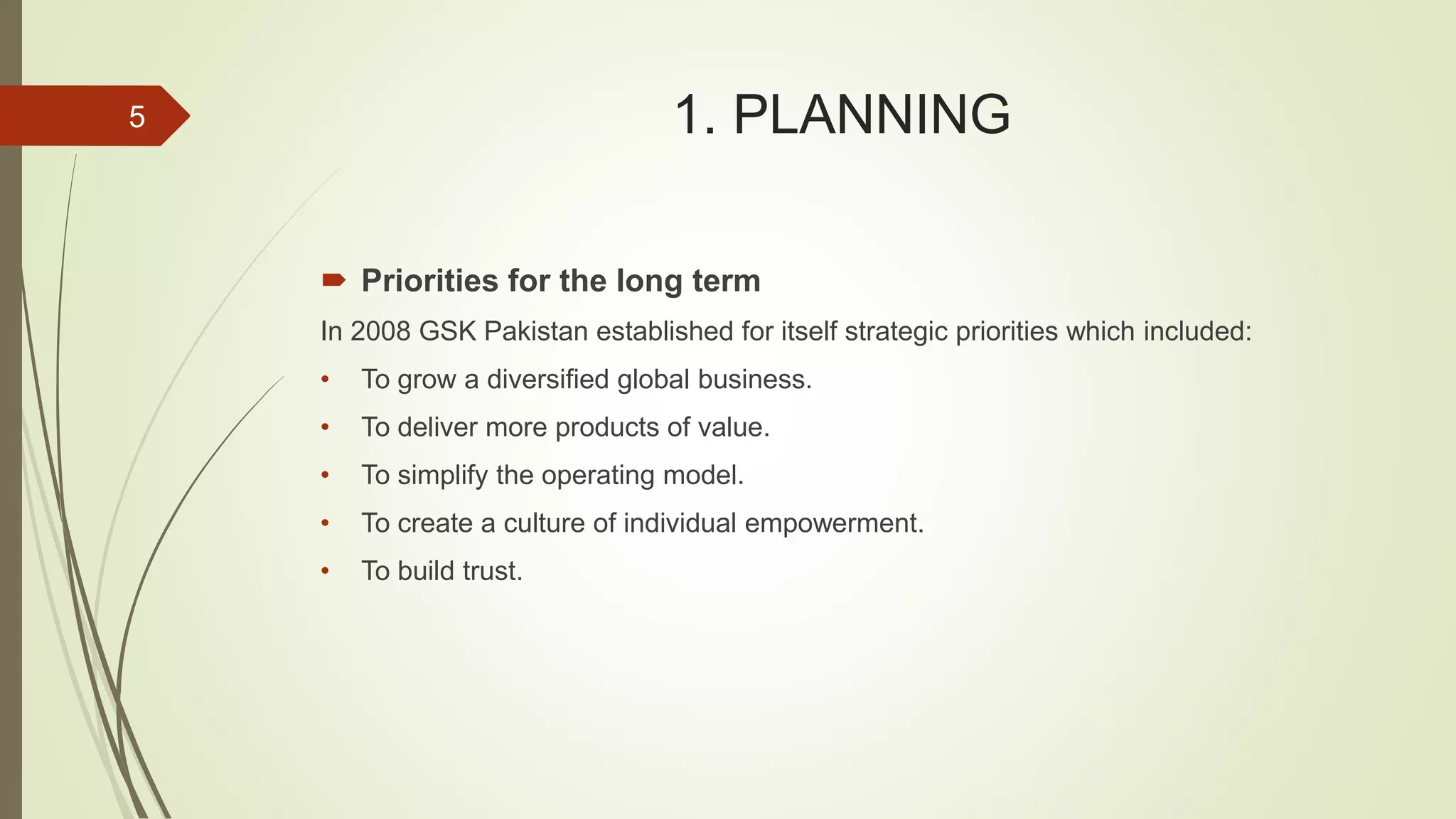 GSK Pakistan Presentation | PPTX