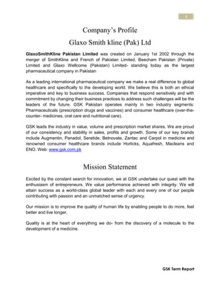 Gsk ratio analysis 2009 2011 | PDF