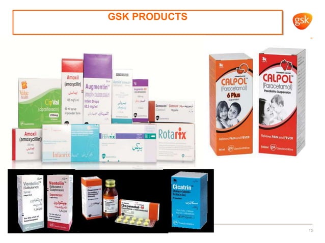 Gsk organizational presentaion | PPTX