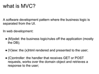 A gentle intro to the Django Framework | PDF
