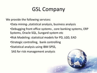 GSL company | PPT