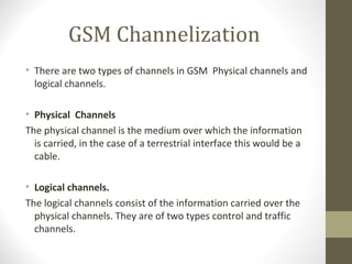 GSM and Basics of 3G | PPT | Computer Networking | Computing