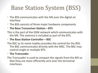 GSM and Basics of 3G | PPT | Computer Networking | Computing