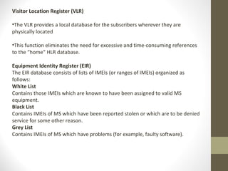 GSM and Basics of 3G | PPT | Computer Networking | Computing