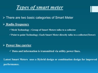 Advance Metering Infrastructure: Smart Meter | PPTX