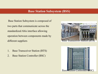 GSM(Global System For Mobile) Communication | PPTX