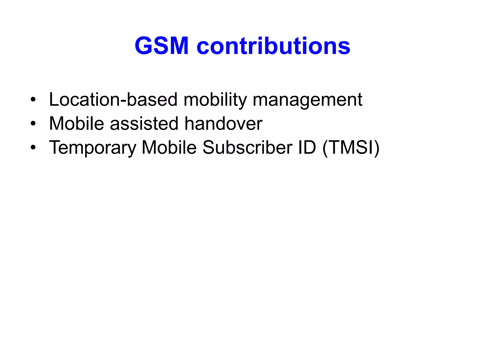Global System for Mobile GSM | PPT