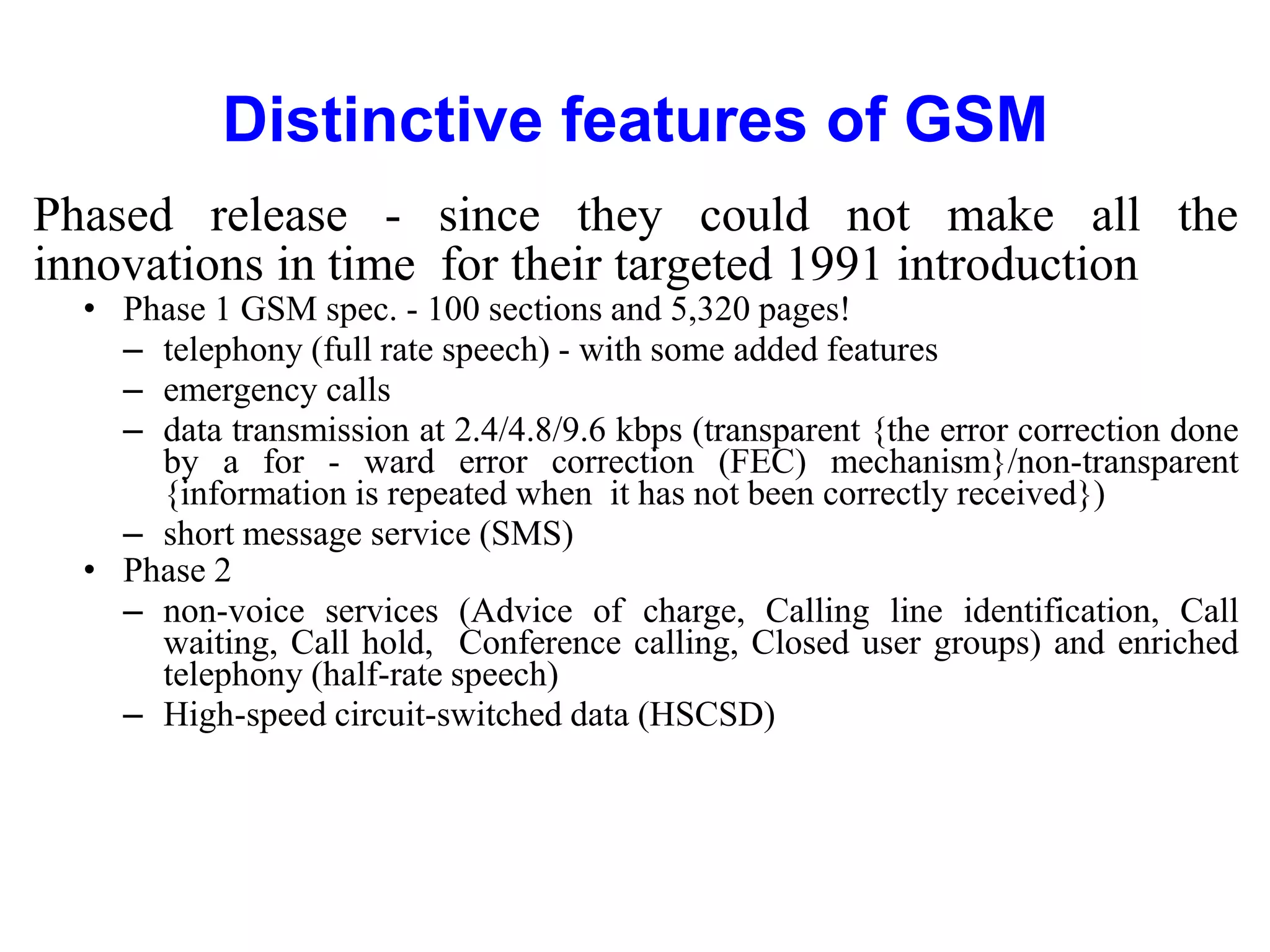Global System for Mobile GSM | PPT
