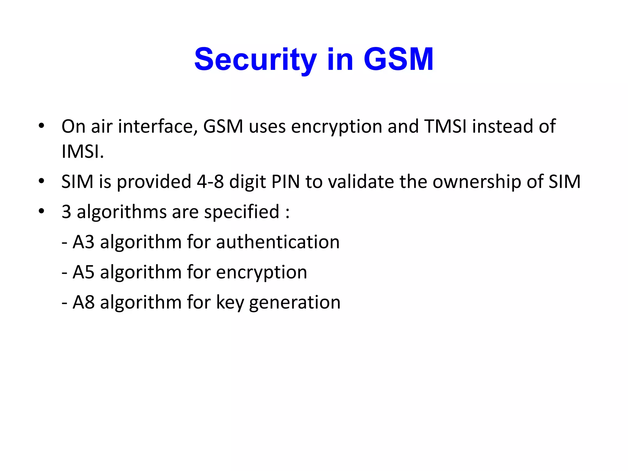 Global System for Mobile GSM | PPT