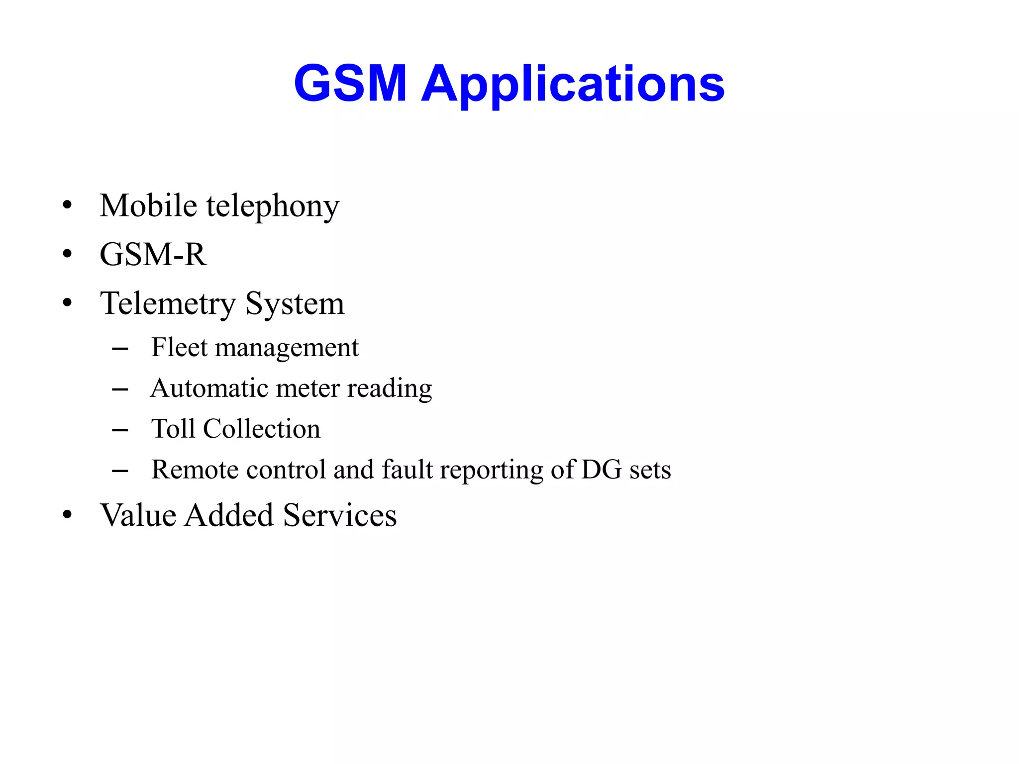 Global System for Mobile GSM | PPT