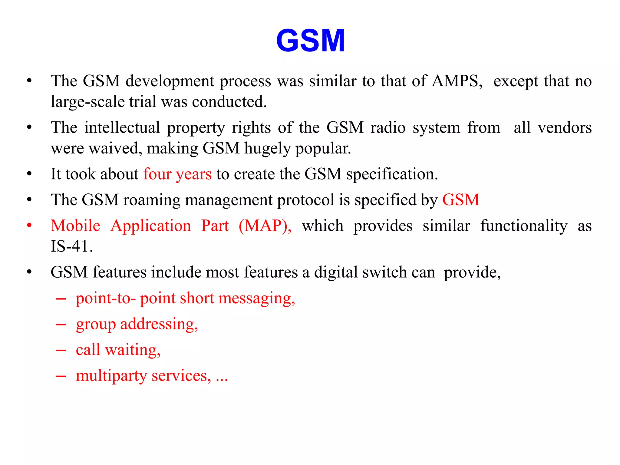 Global System for Mobile GSM | PPT