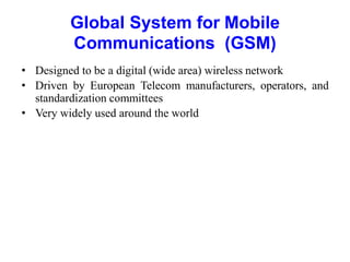Global System for Mobile GSM | PPT