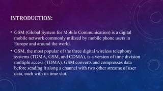 unit-1-mobile computing -global system architecture | PPT
