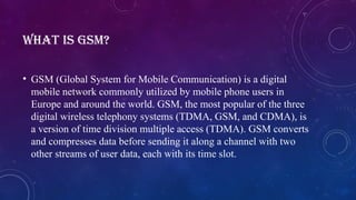 unit-1-mobile computing -global system architecture | PPT