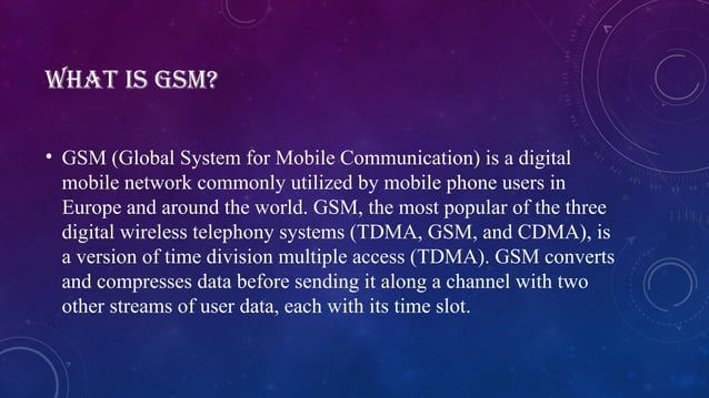 unit-1-mobile computing -global system architecture | PPT unit-1-mobile computing -global system architecture | PPT