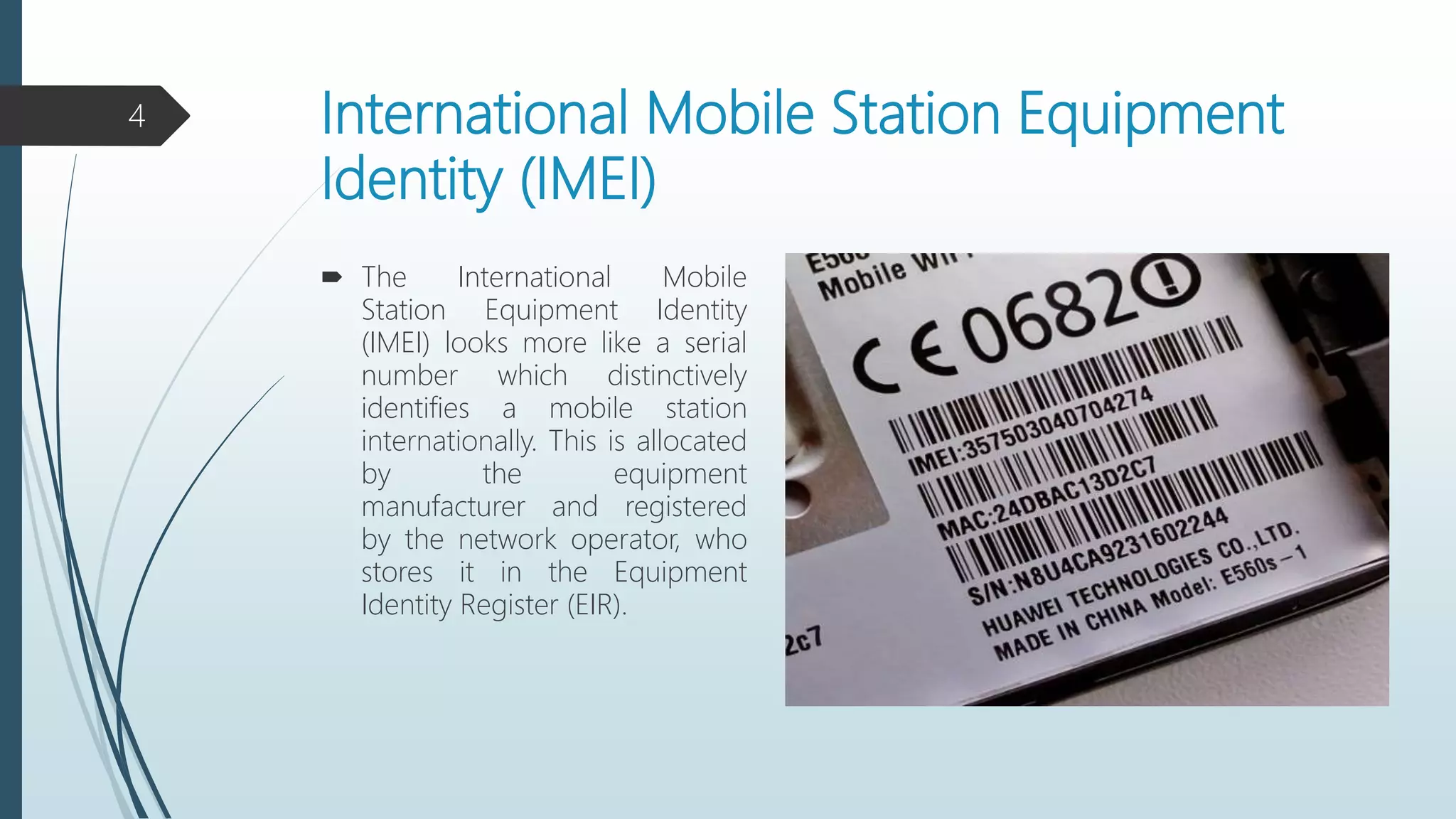 GSM - Addresses and Identifiers | PPTX