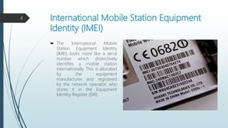 GSM - Addresses and Identifiers | PPTX