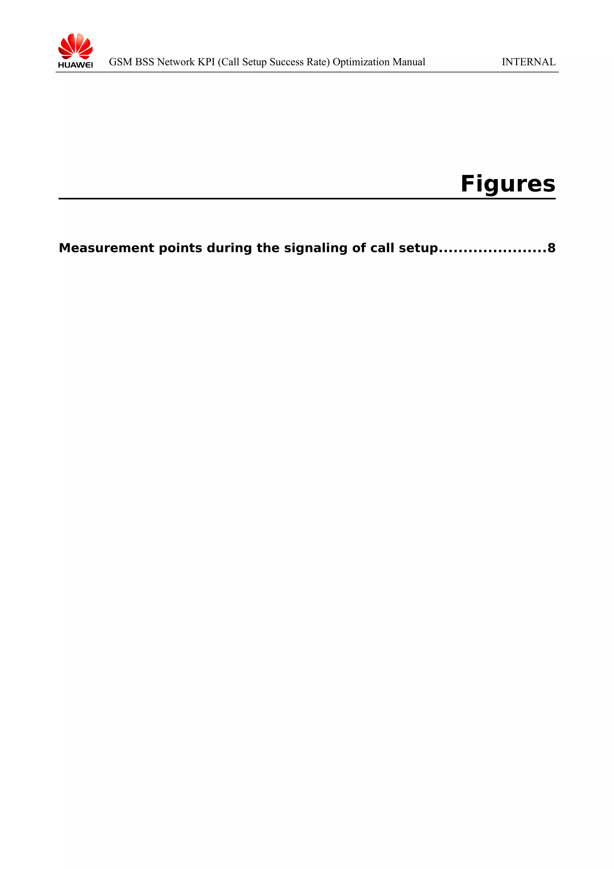 Gsm bss-network-kpi-call-setup-success-rate-optimization-manual(cssr) | PDF