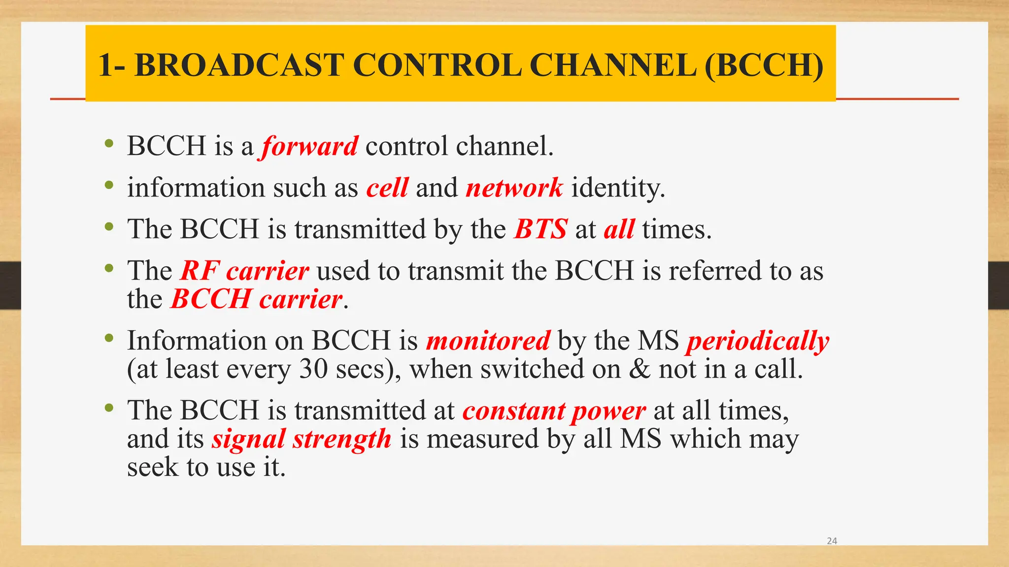 GSM Channels Air Interface GSM Channels Air Interface | PPT