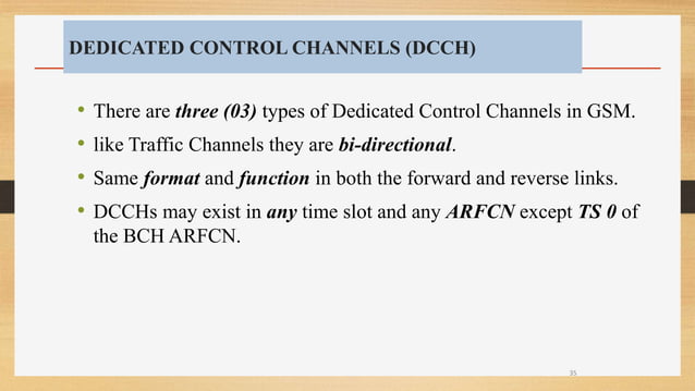 GSM Channels Air Interface GSM Channels Air Interface | PPT