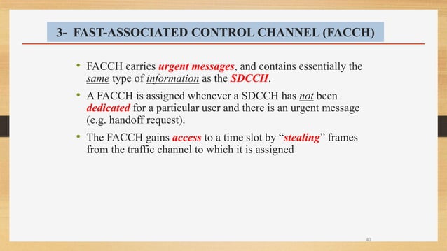 GSM Channels Air Interface GSM Channels Air Interface | PPT
