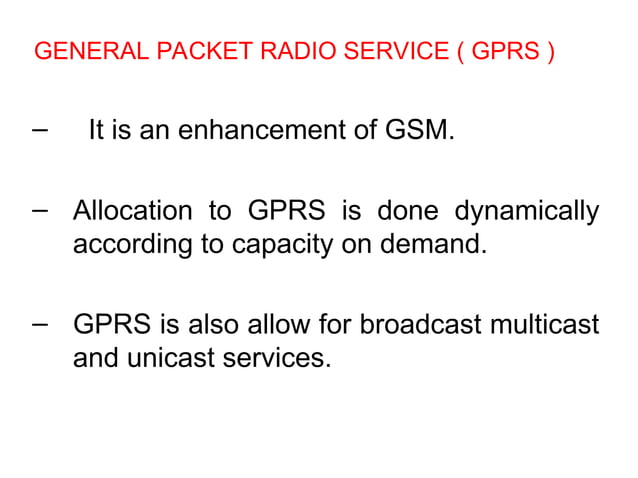 Introduction to Cellular Systems - GSM Services & Architecture Protocols Connection ...