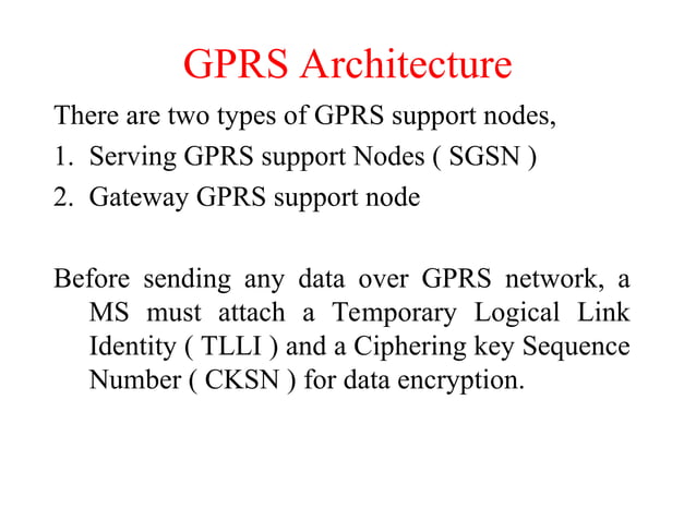 Introduction to Cellular Systems - GSM Services & Architecture ...