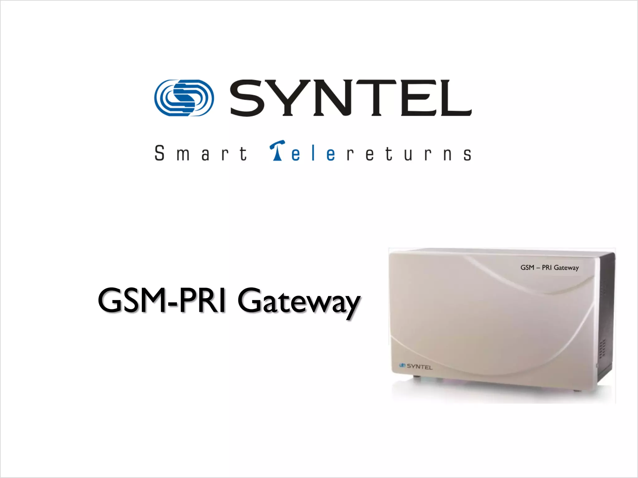 Gsm PRI Gateway | PDF