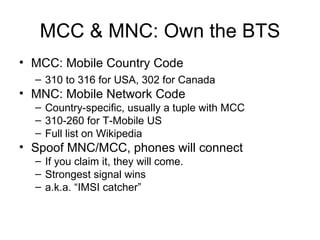 Gsm Srsly (Shmoocon) | PPT