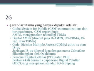 GSM/UMTS network architecture tutorial (Indonesia) | PPTX