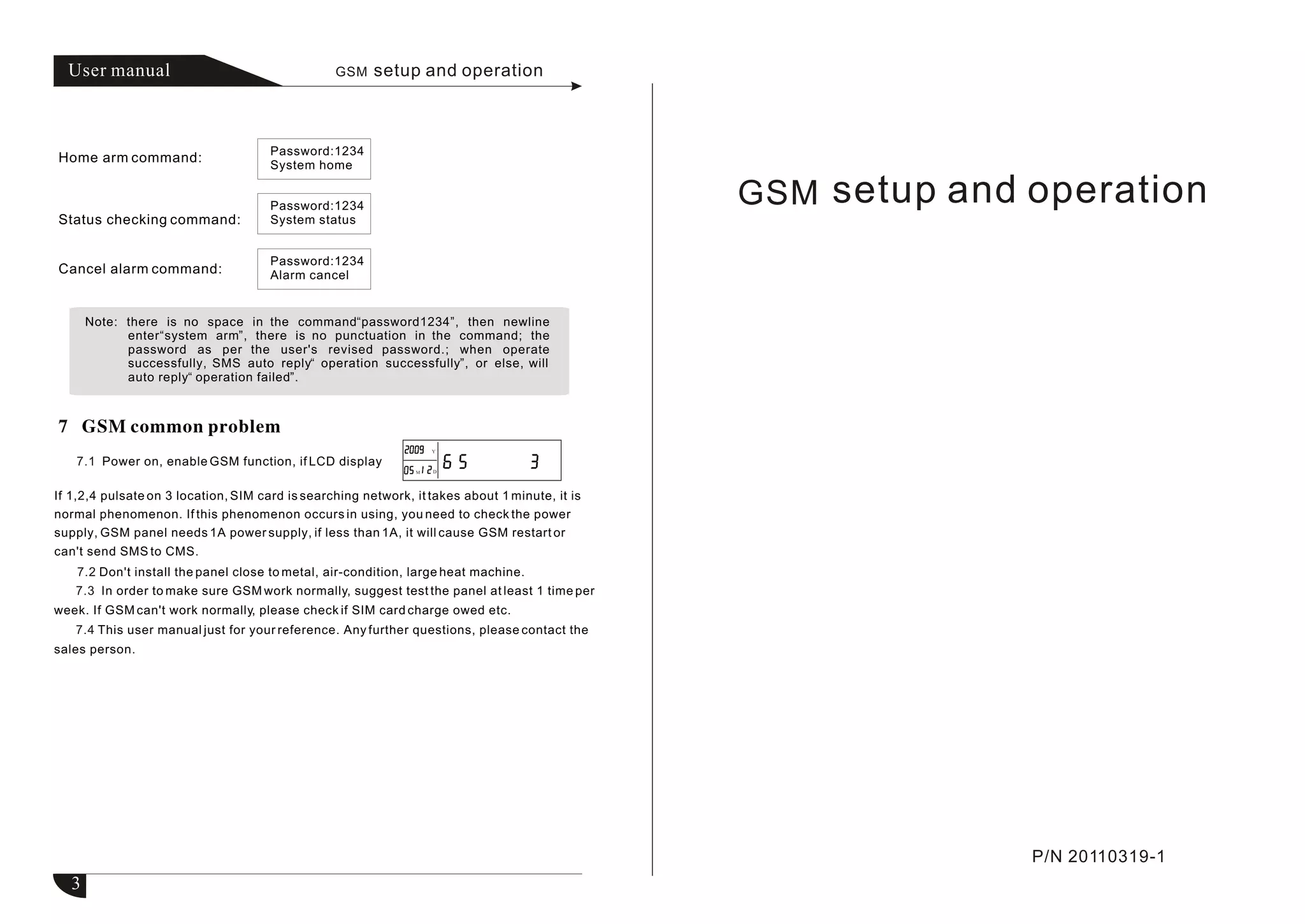GSM - User Manual | PPT