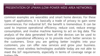 LPWA network | PPTX