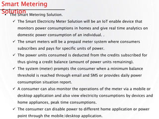 Smart Metering Solution for Nigeria's Electricity Metering Challenges | PPT