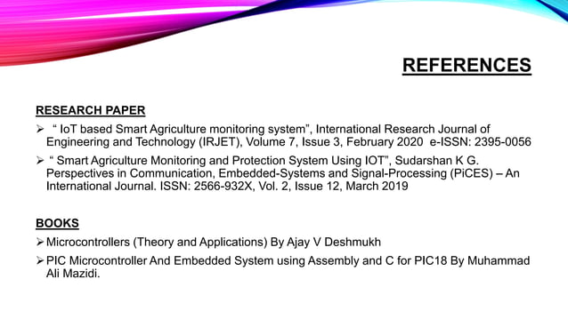 Gsm And Iot Based Smart Agriculture Monitoring System Date 12 Jan 2023