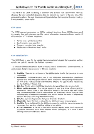 Gsm (an overview) | PDF