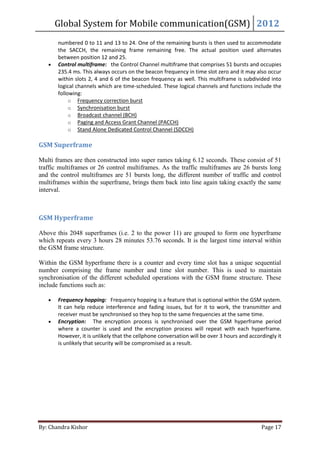 Gsm (an overview) | PDF