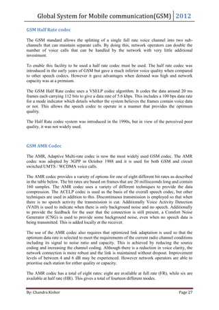 Gsm (an overview) | PDF