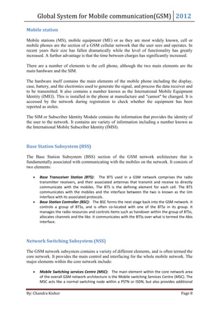 Gsm (an overview) | PDF