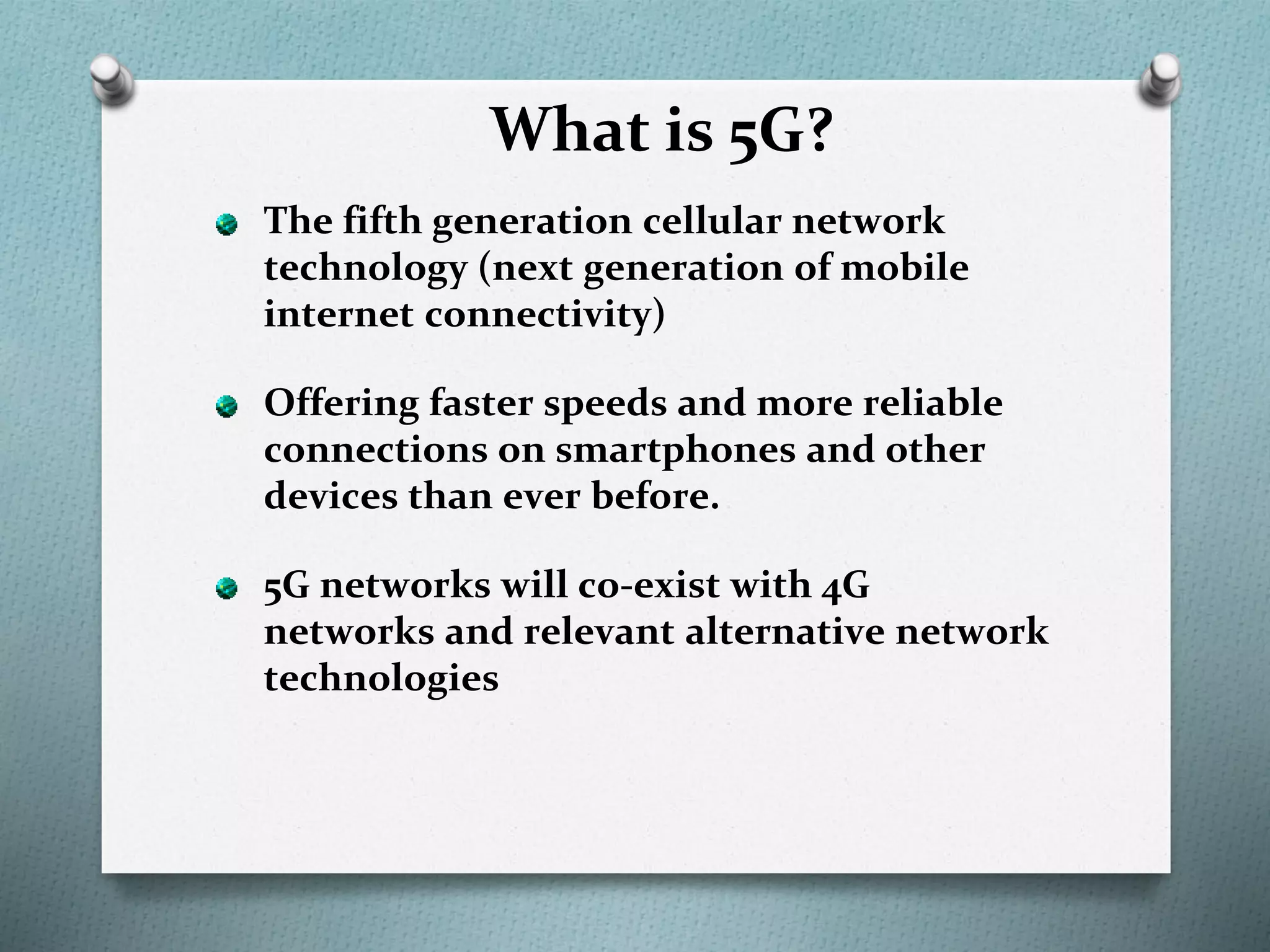 Gsma presentation on 5 g the path to the next generation | PDF