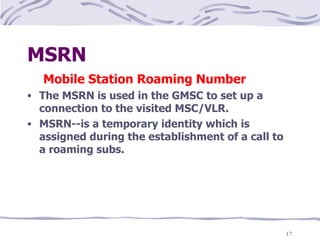 Gsm architecture | PPT