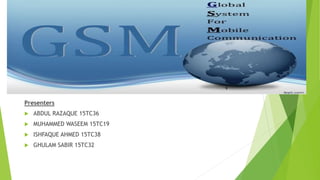 GSM Architecture | PPT