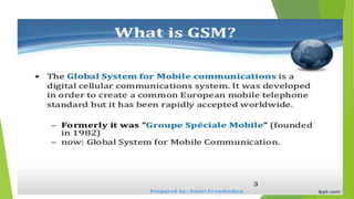GSM Architecture | PPTX