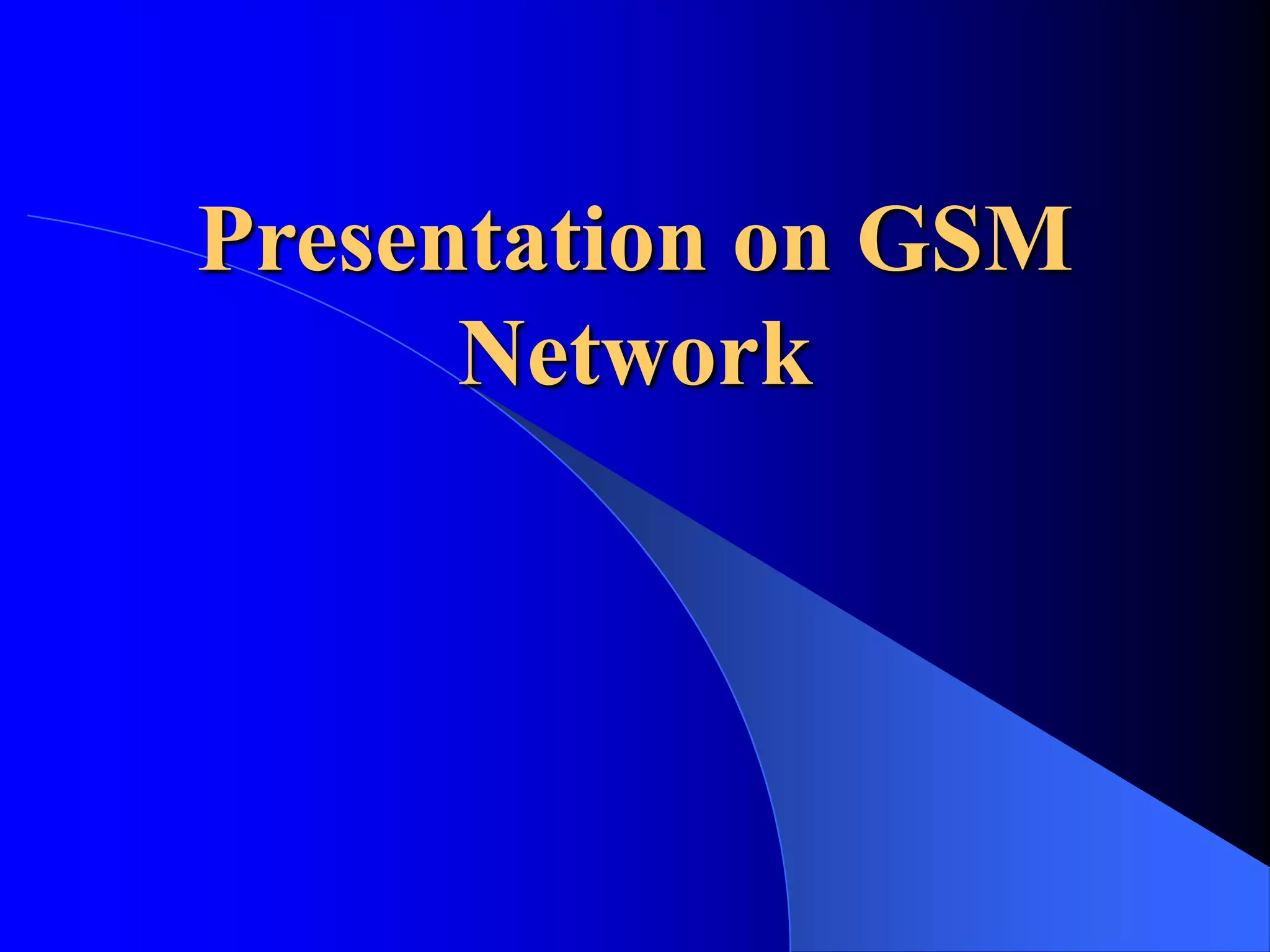 GSM Architecture.ppt